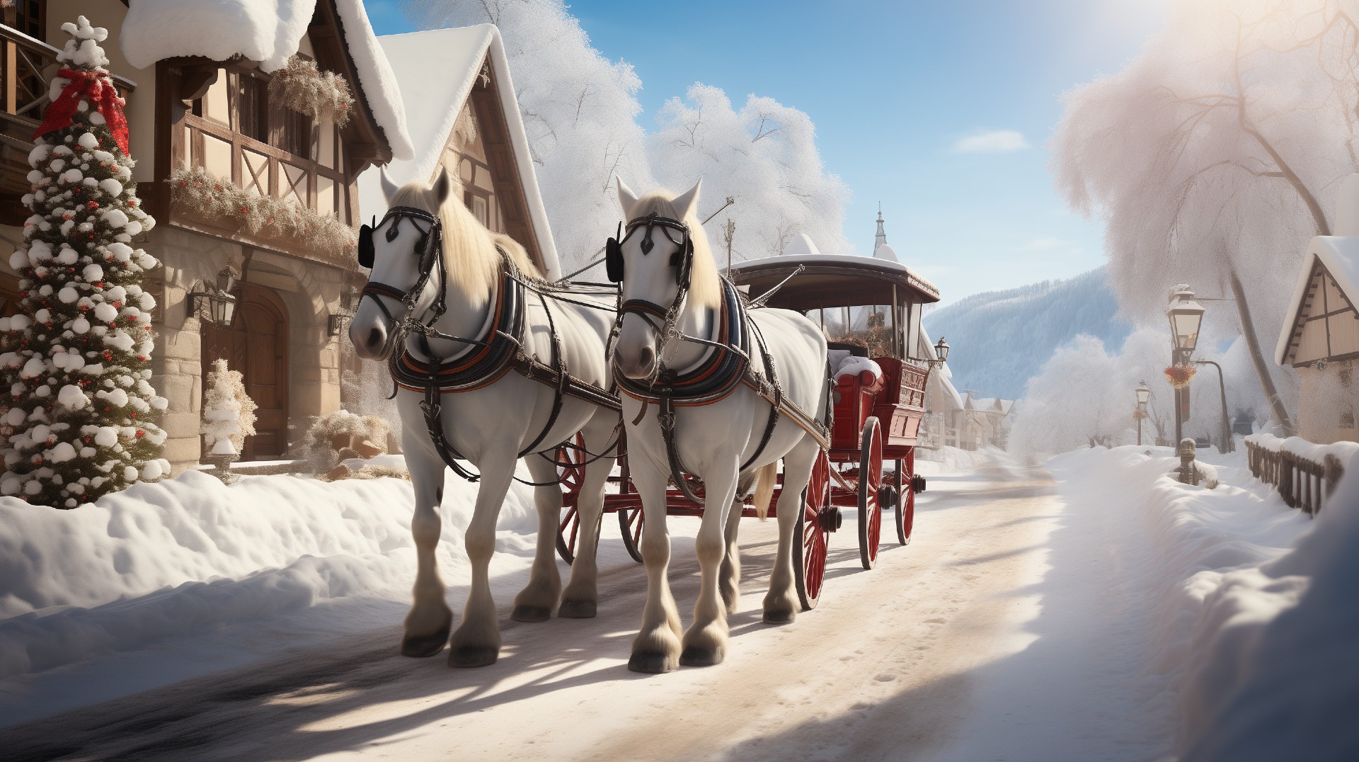 Winter Carriage and Sleigh Rides - Bretton Woods Vacations